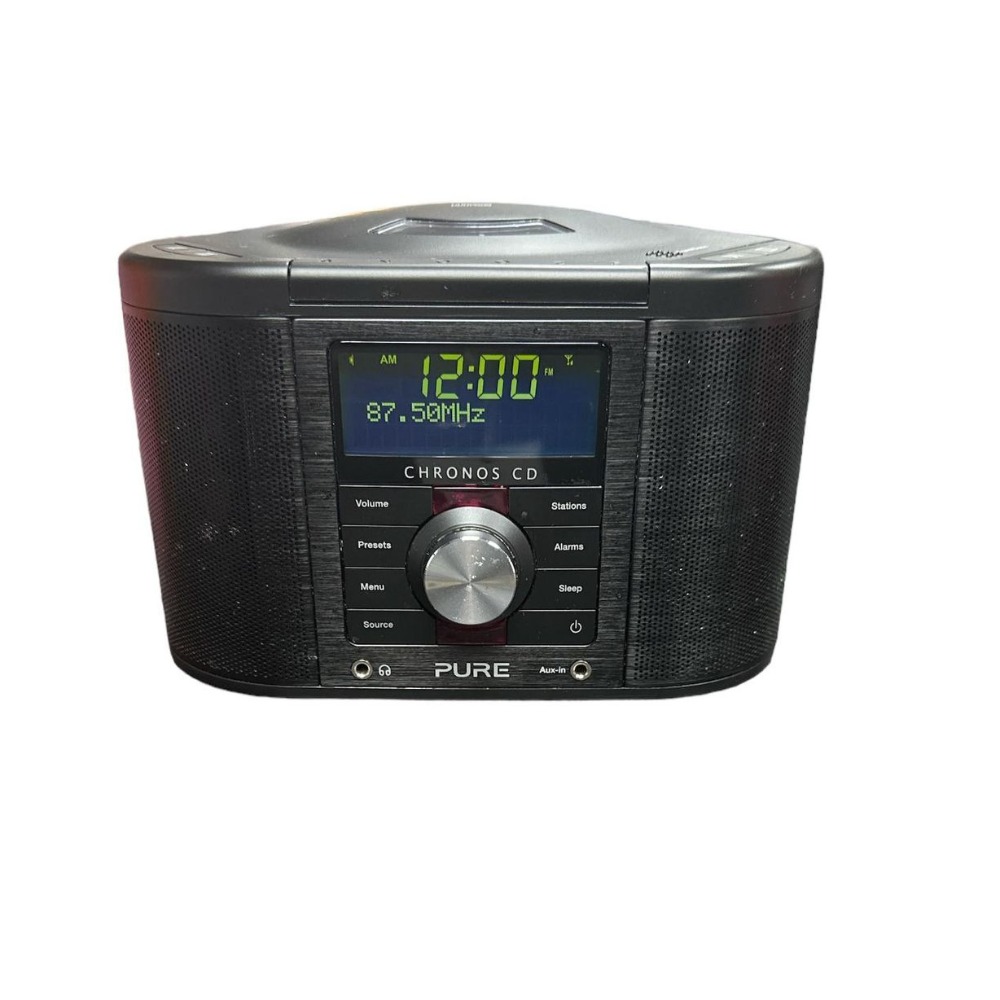 Pre-owned Pure Chronos CD Series 2 Player/DAB Radio Player & Alarm ...
